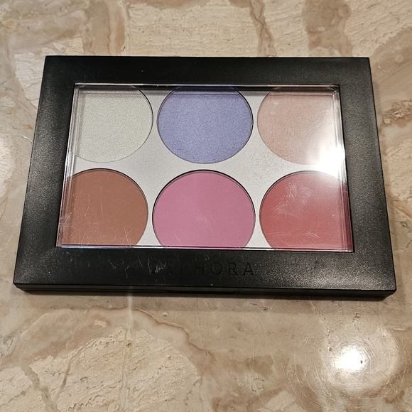 Sephora | Makeup | Sephora Holographic Face And Cheek Pallette | Poshmark